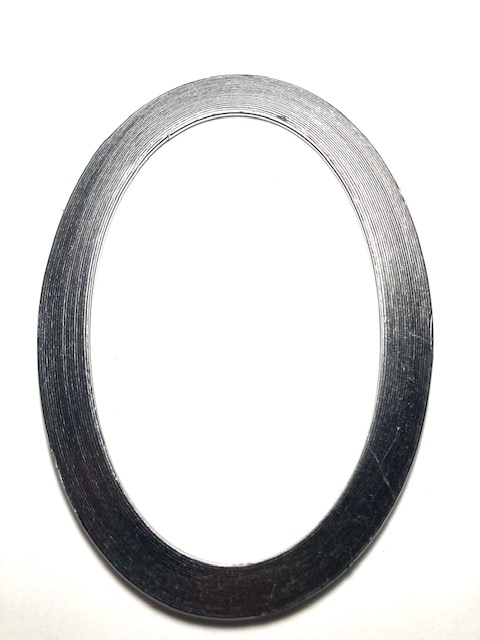 4 X 6 X 5/8 X 3/4-E Spiral Wound 304ss manhole gasket